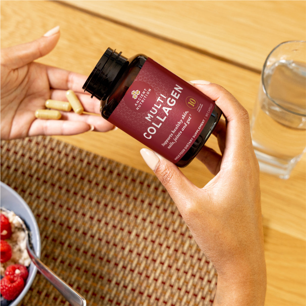 Multi Collagen Peptides Capsules | Ancient Nutrition