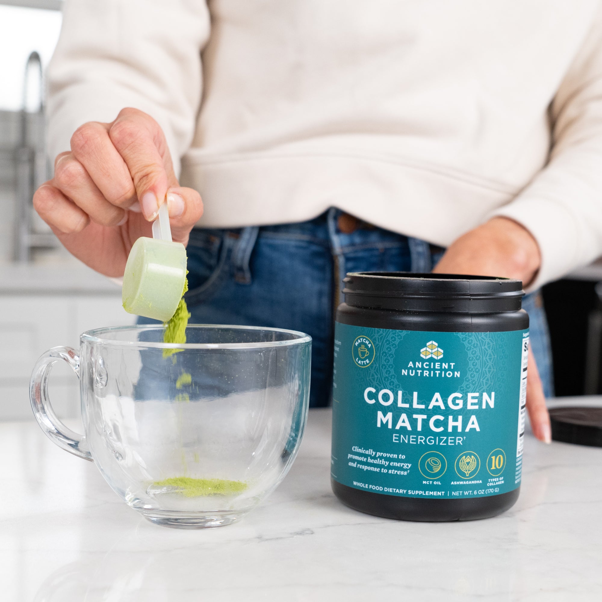 Collagen Matcha Energizer | Powder (20 Servings)